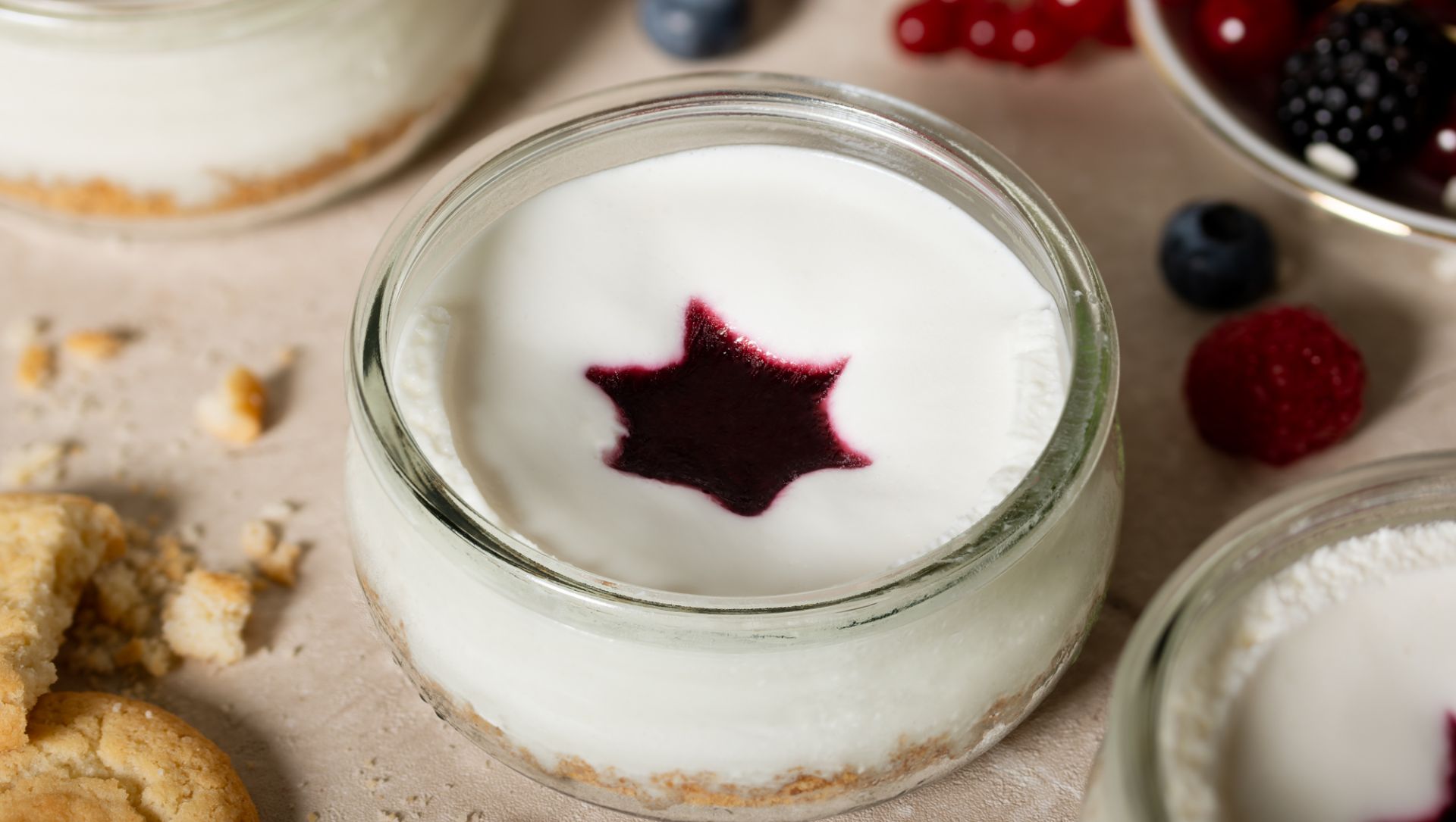 cheesecake ai frutti di bosco prontofreezer